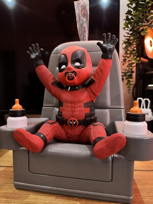 NEW Deadpool And Wolverine Popcorn Bucket/ Drink Cup Baby deadpool ...