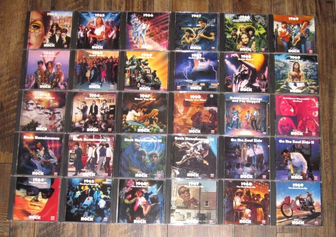 TIME LIFE: CLASSIC ROCK 1964 - 1969 Pick your CD! Excellent - Mint ...