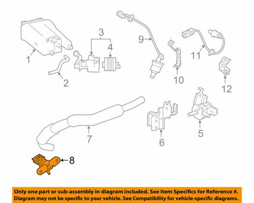 89421-33010 Toyota Sensor assy, vacuum (for e.f.i.) 8942133010, New ...