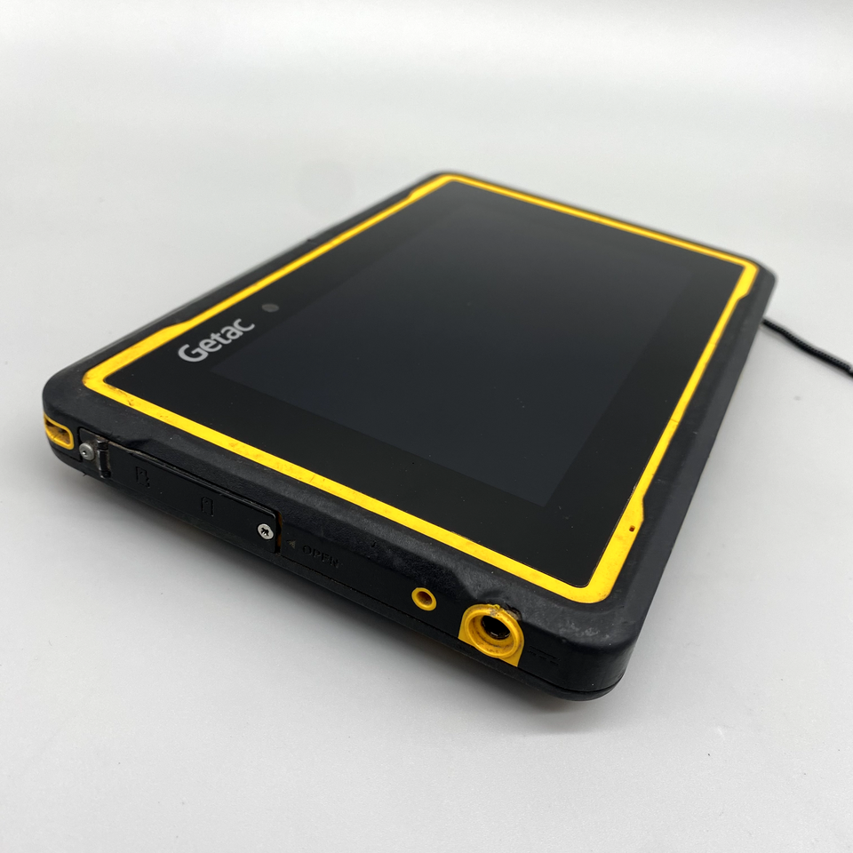 Getac ZX70 ATOM X5 Rugged Tablet Touch Screen w. Stylus Unlocked Orange ...
