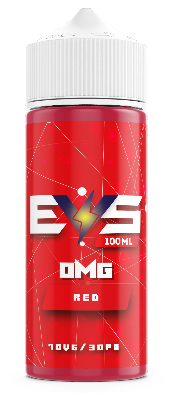 100ml E Liquid EVS Premium 0mg No Nic Vape Juice Vintage Elux Flavour ...