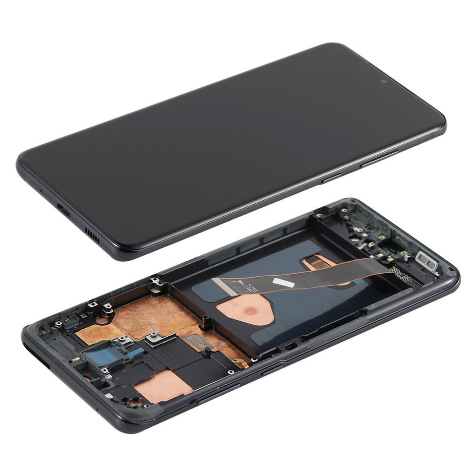 OLED Display LCD Touch Screen + Frame For Samsung Galaxy S20 Ultra 5G ...