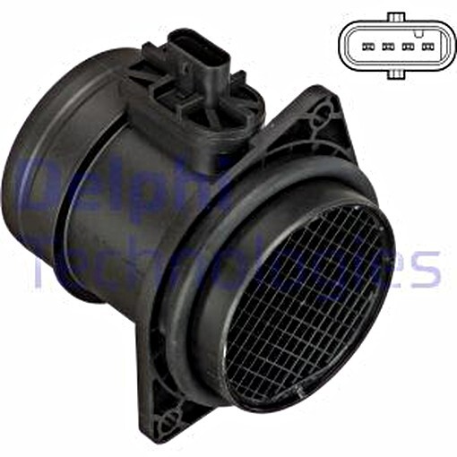 DELPHI Mass Air Flow Meter MAF For MINI Clubman Clubvan Countryman ...