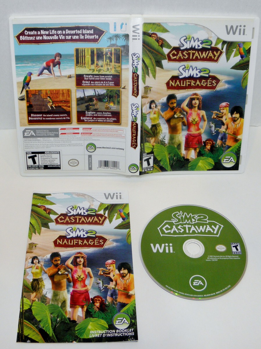 Sims 2 Castaway Wii Trailer The Sims 2: Castaway Review (DS)