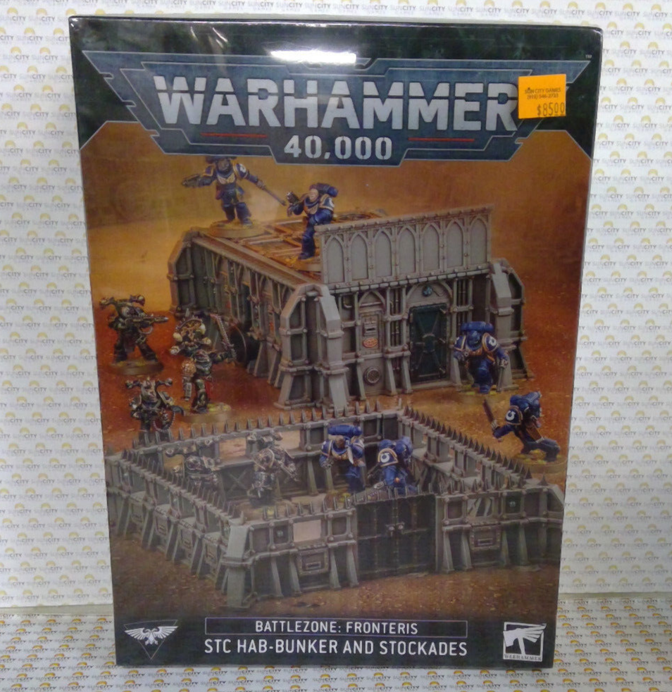 STC Hab-Bunker and Stockades Terrain Battlezone Fronteris Warhammer 40K ...