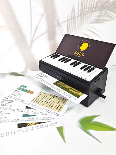 25 keys Mini calendar Piano toy birthday gift + numbered musical ...