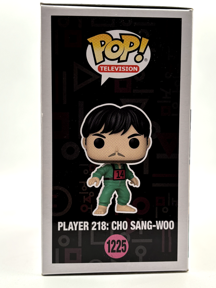 Funko POP! Player 218: Cho Sang-Woo 1225 Squid Game Television W ...