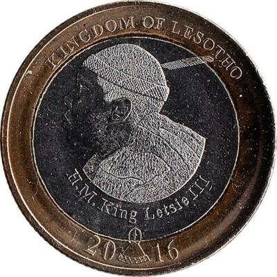 Lesotho 5 Maloti 2016 "Golden Jubilee of Independence" | eBay UK
