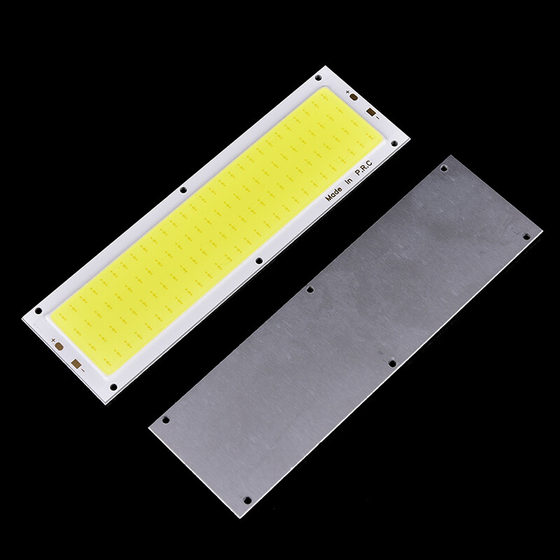 1000LM 10W COB LED Strip Light High Power Lamp Chip Warm/Cool White 12V ...