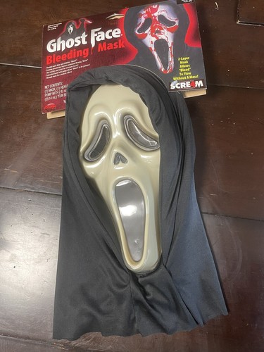 New Dripping Bleeding Scream Ghost Face Zombie Mask Halloween Horror ...