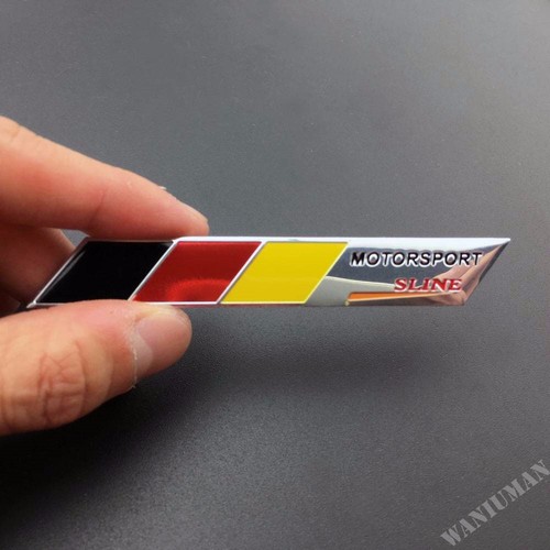 Germany Flag Motorsport Car Trunk Fender Emblem Badge Decal Sticker | eBay