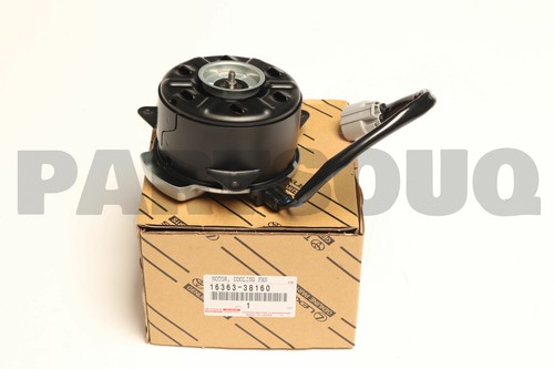 1636338160 Genuine Toyota MOTOR, COOLING FAN 16363-38160 | eBay UK