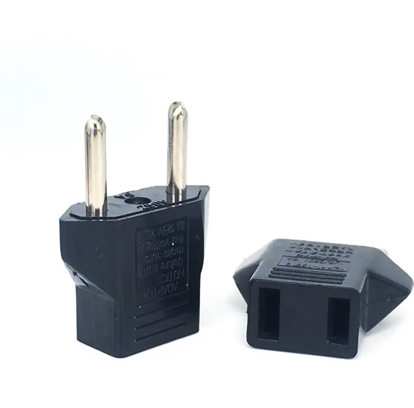 10-PACK 110V to 220V Plug Adapter US Canada MEX JPN Converter to EU ...