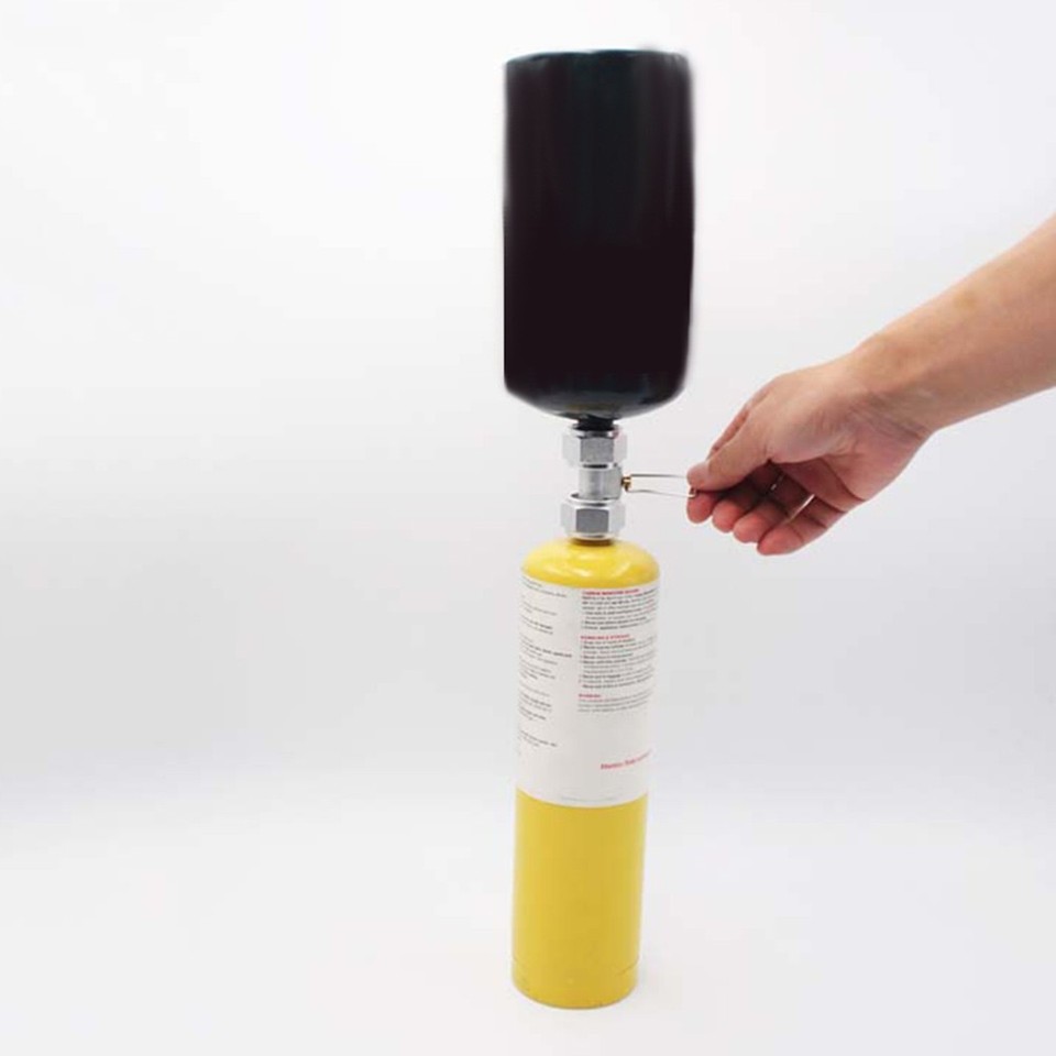 CO2 Tank Adapter Gas Refill Connector Ricarica Adattatore Per Bombole ...