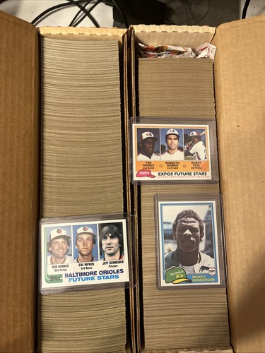 1981 and 1982 Topps Baseball Complete Sets - EX/NM | eBay