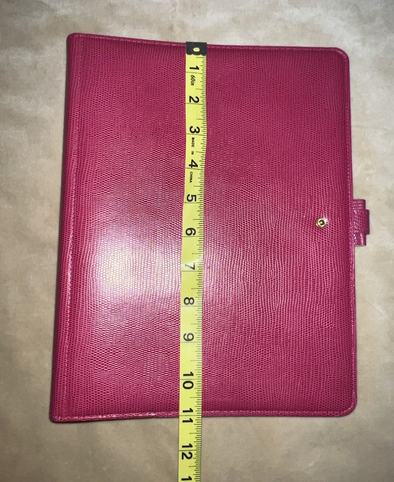 Filofax Professional Size Finsbury Leather Planner, Raspberry, 11”x8.5 ...