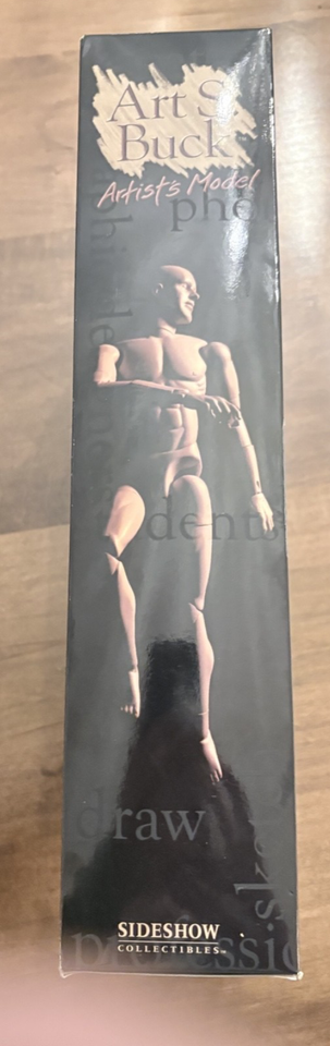Art S. Buck Artist Model Grey 12" Female Posable Figure Sideshow New ...