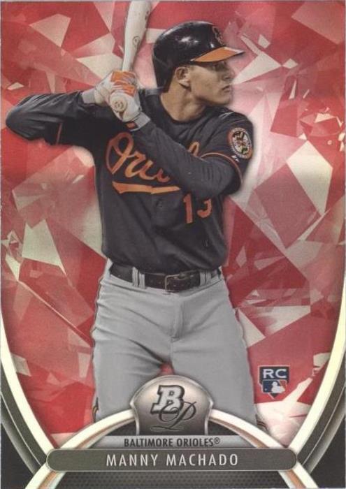 2013 Bowman Platinum - Manny Machado #42 Ruby (RC) for sale online | eBay