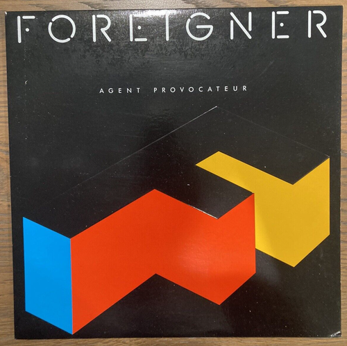 Foreigner - Agent Provocateur-1984 Embossed Cvr Vinyl Record Album LP ...