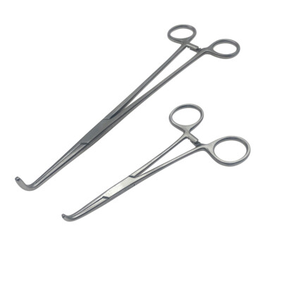 Kidney Pedicle Clamp Hemostatic Forceps Locking Clamps Arterial Forceps ...