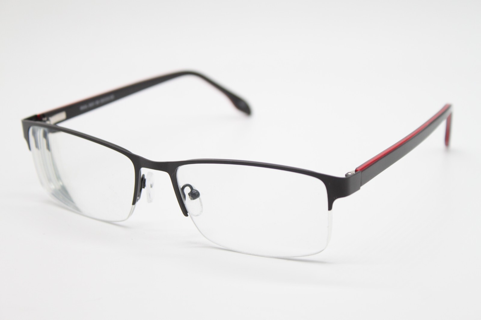 NEW ROBERT MITCHEL XL RMXL 6001 1545 BK BLACK RED AUTHENTIC EYEGLASSES ...