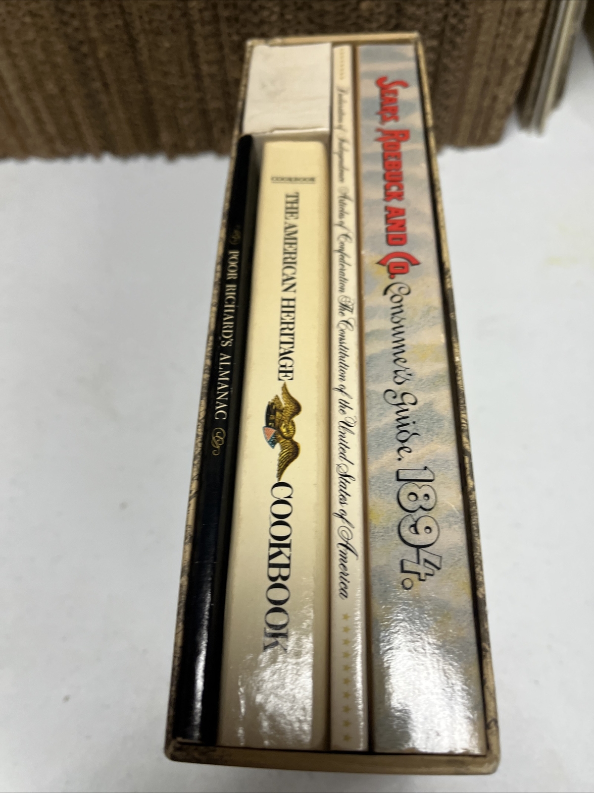 Sears Heritage of America Library 1776-1976 4 Book Set with box Vintage ...