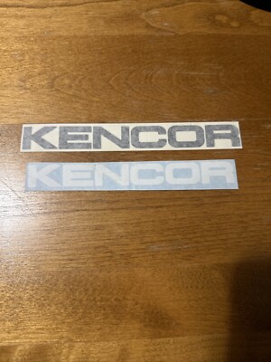 Kencor Fishing Rods Decal | eBay