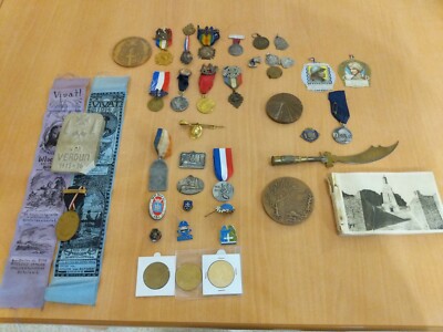 WW1 Large Verdun "On ne Passe Pas" Medaillions, Medals, Ribbons, Pins ...