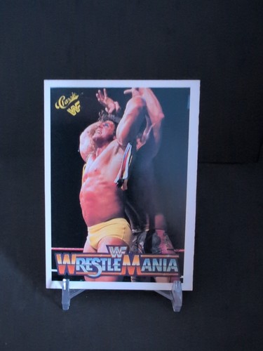 WWF Classic 1990 WrestleMania Card #110 Rick Rude Ultimate Warrior WWE ...