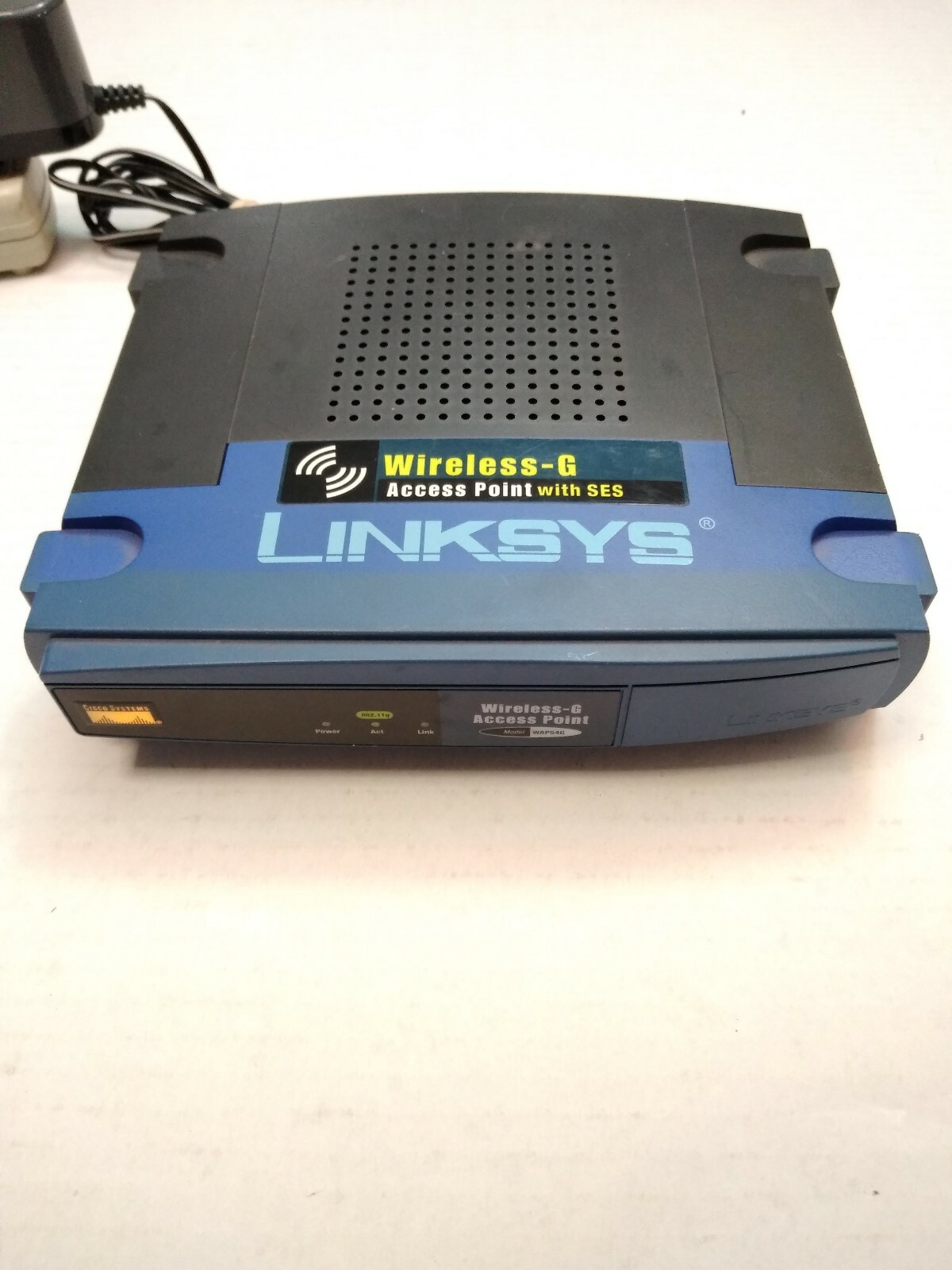 Linksys: Wireless Router 1 Port, WAP54G, Wireless- G Access Point | eBay