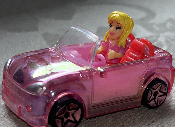 2007 Polly Pocket Wheels Mini Car w/mini 1” Polly Driving | eBay