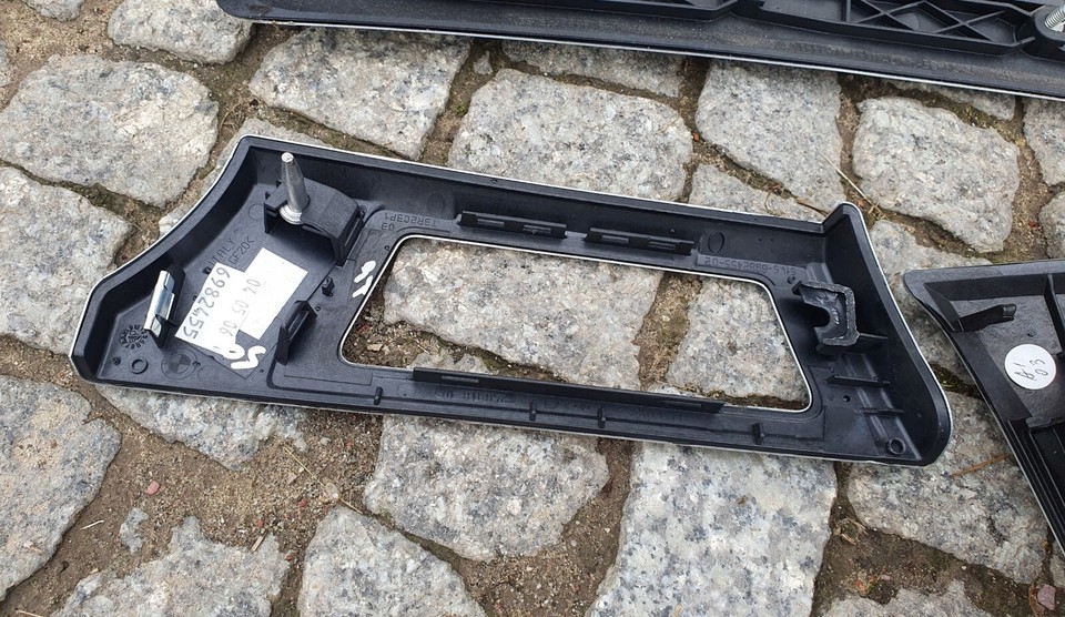 BMW 3 E90 E91 Silver Interior Trim Kit Center Console Panel Moldings ...