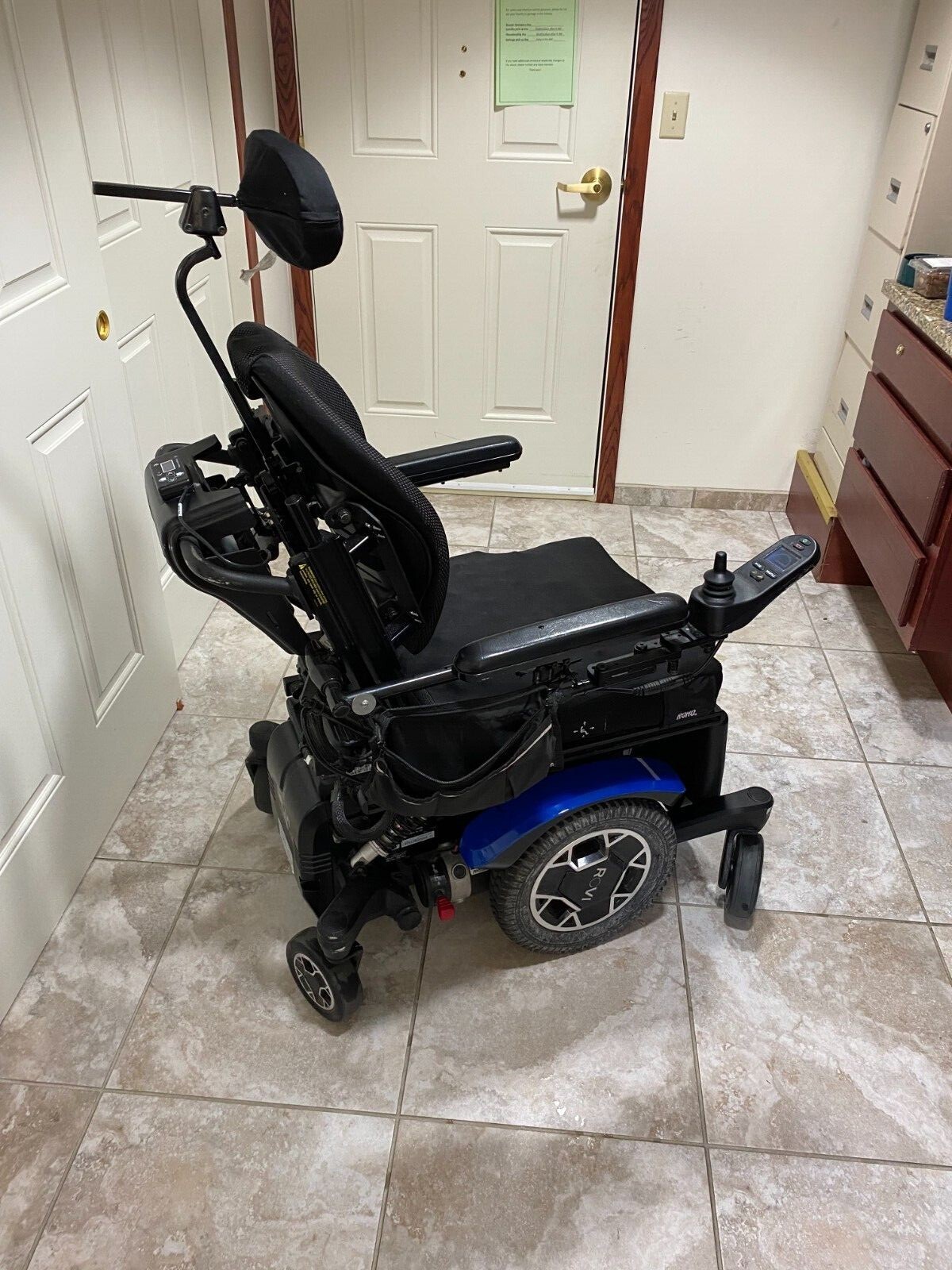 POWER CHAIR FOR SALE ROVI X3 2017 BLUE, tilt, recline, charger | eBay
