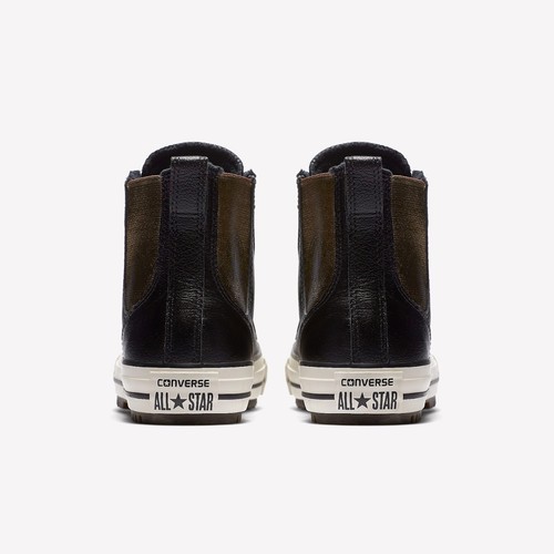 Women's Converse CTAStar LEATHER+FAUX FUR Chelsea Boot, 553392C Size 6 ...