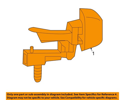 GM OEM 09-12 Traverse Rear Lamps License Lamps-License Lamp 22788117 | eBay