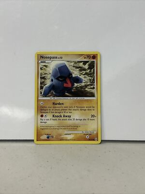 Nosepass 69/99 - Arceus - Common - Pokemon Card TCG - NM ! Fast ...