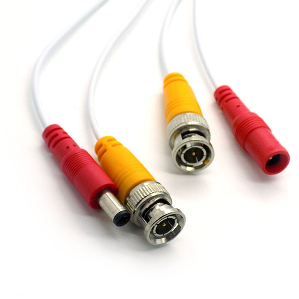 BNC DC Power Lead CCTV Security Camera DVR Video Camera Extension Cable ...