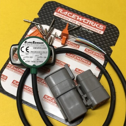 Throttle postion sensor Universal dual rotation dual sensors 8mm D ...