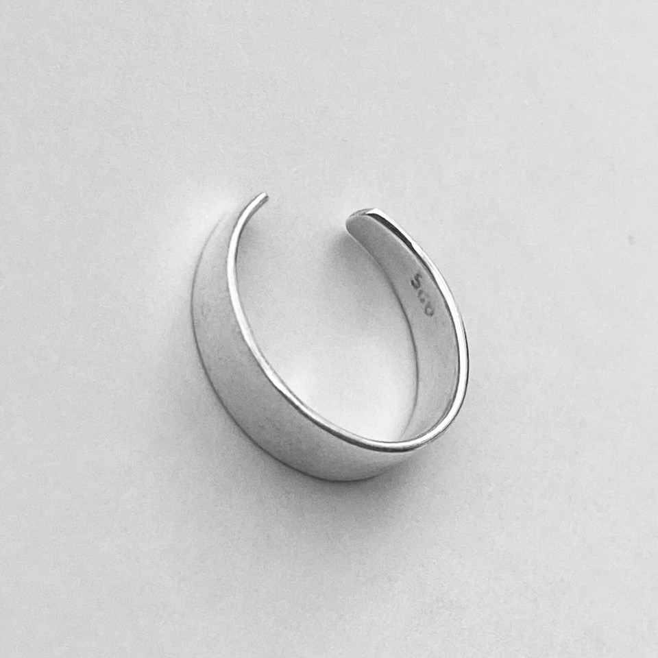 Sterling Silver High Polish Band Toe Ring, Midi Ring, Pinky Ring ...