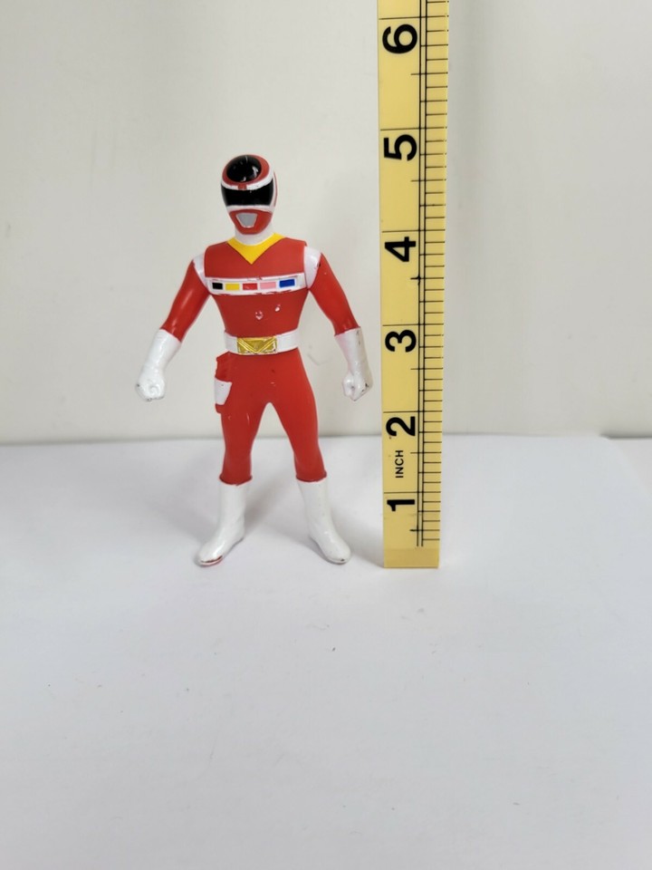 Megaranger Mega Red Figure Super Sentai 2001 Denji Red Toy Bandai US ...