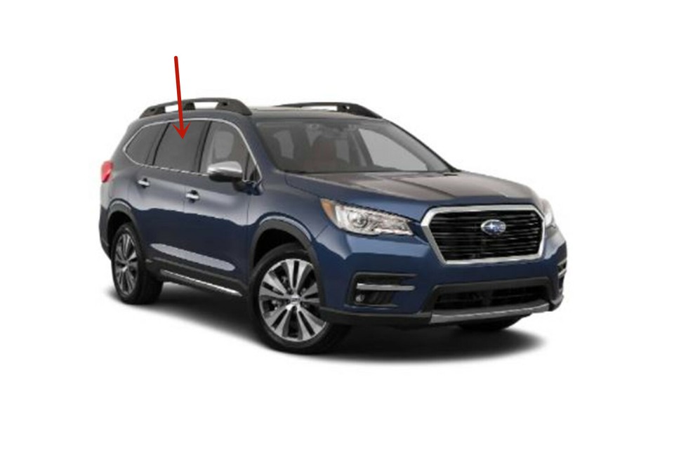 Fits 2019-2025 Subaru Ascent Passenger Right Side Rear Door Window ...