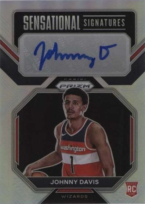 2022-23 Panini Prizm - Sensational Signatures Johnny Davis #SS-JV ...