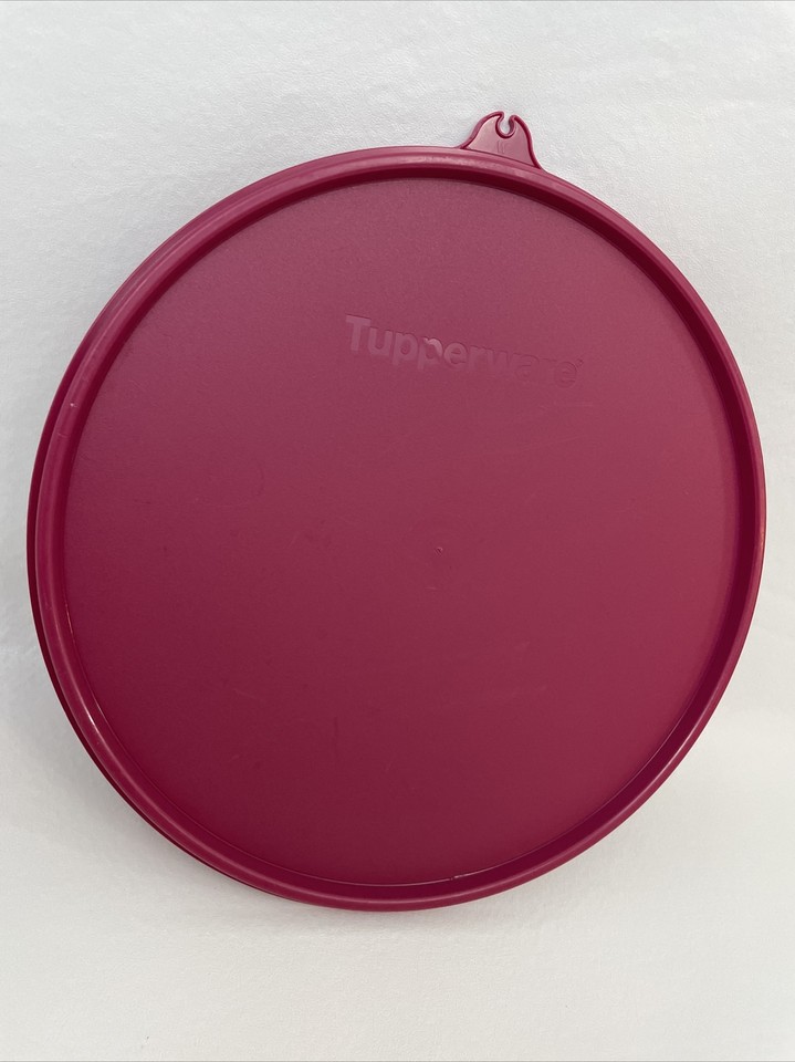 Tupperware 3pc Jello Mold With Clear Bottom And Plum Raspberry Middle ...