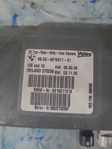 09-12 BMW 750Li DRIVER ASSIST REAR BACKUP CAMERA CONTROL MODULE 9215011 ...
