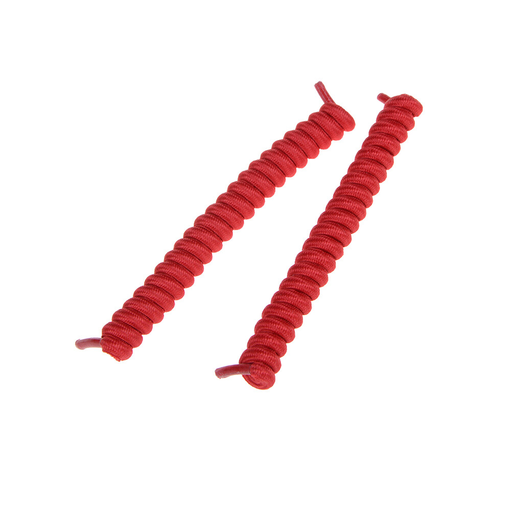 Elastic No Tie Curly Shoes Laces Coilers Elastic Twisty Unisex Fits Kid ...