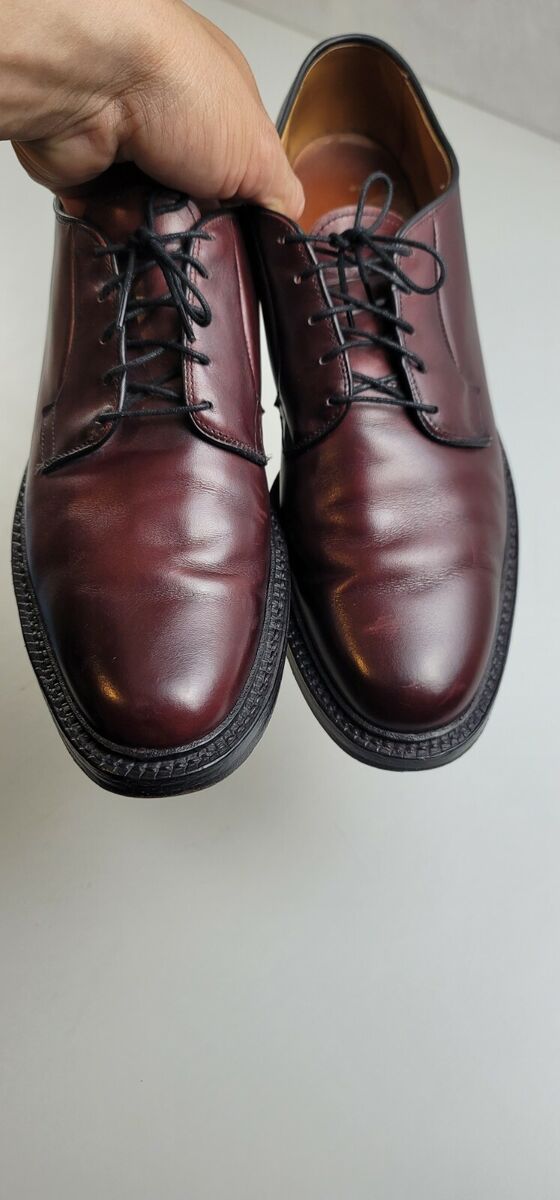 Allen Edmonds Cordovan Leeds Plain Toe Oxfords Size 10 A | eBay Allen Edmonds Cordovan Leeds Plain Toe Oxfords Size 10 A | eBay