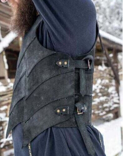 Halloween Costume Leather Armor Witcher Larp Cosplay Costume ...