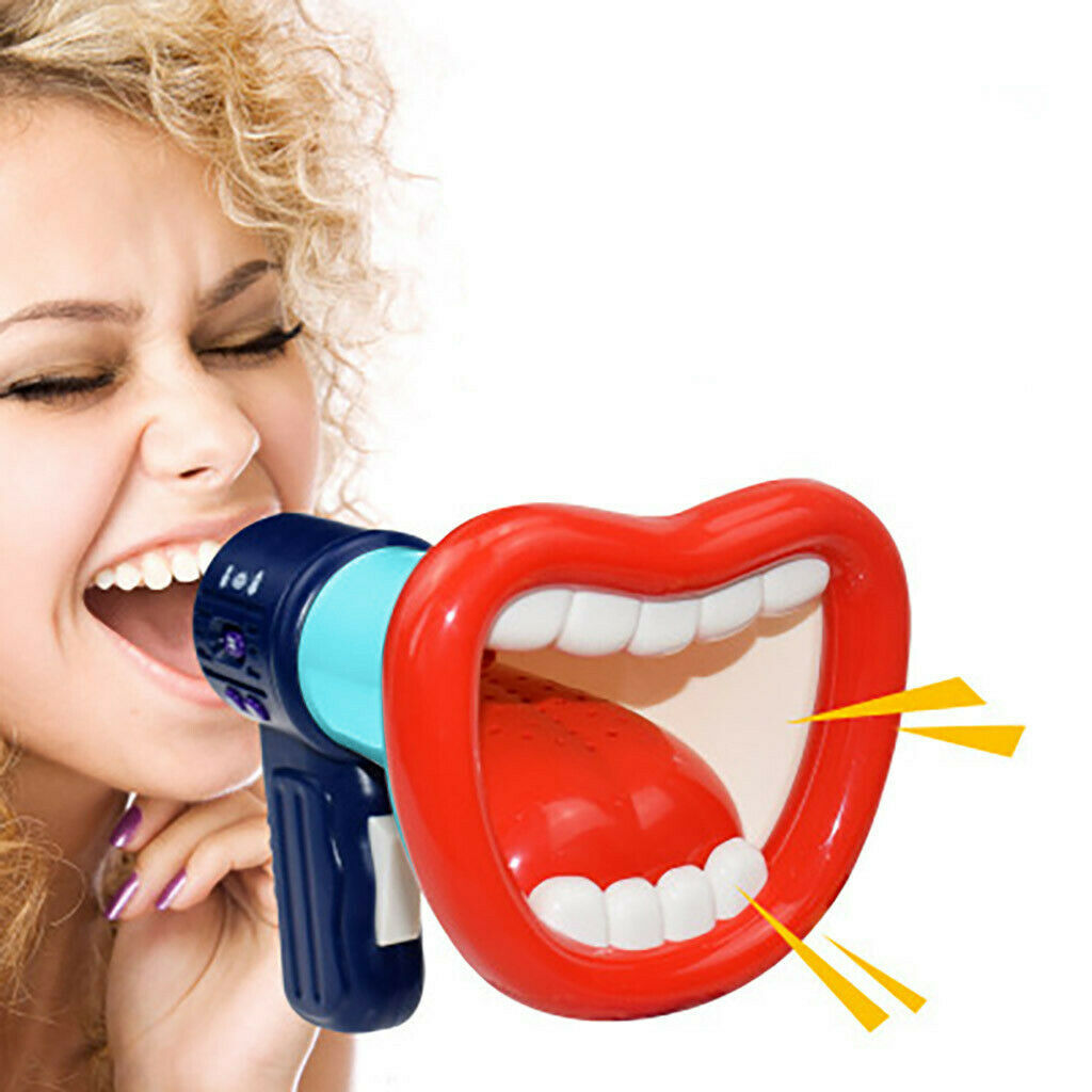Horn Toy Voice Changer Loud Speaker Amplifies Sound Effect Megaphone ...