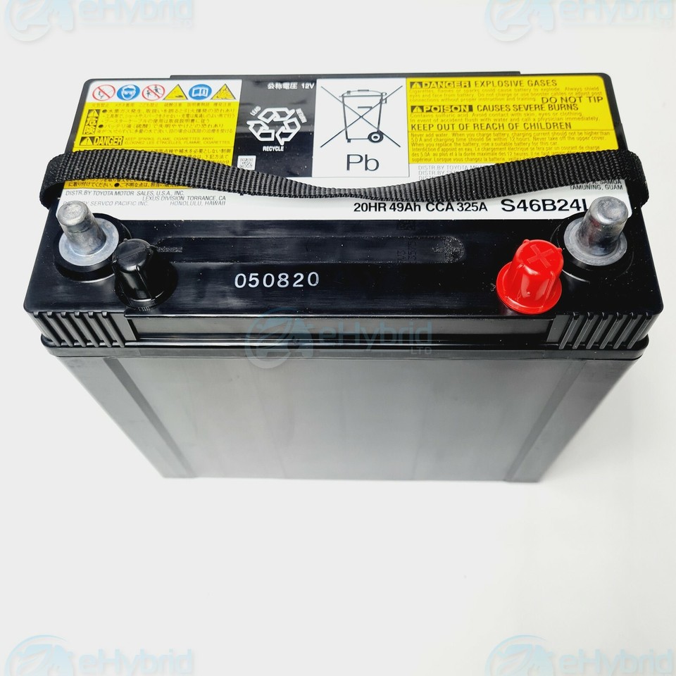 MITSUBISHI OUTLANDER 12V BATTERY 49AH GENUINE PANASONIC S46B24L BATTERY ...