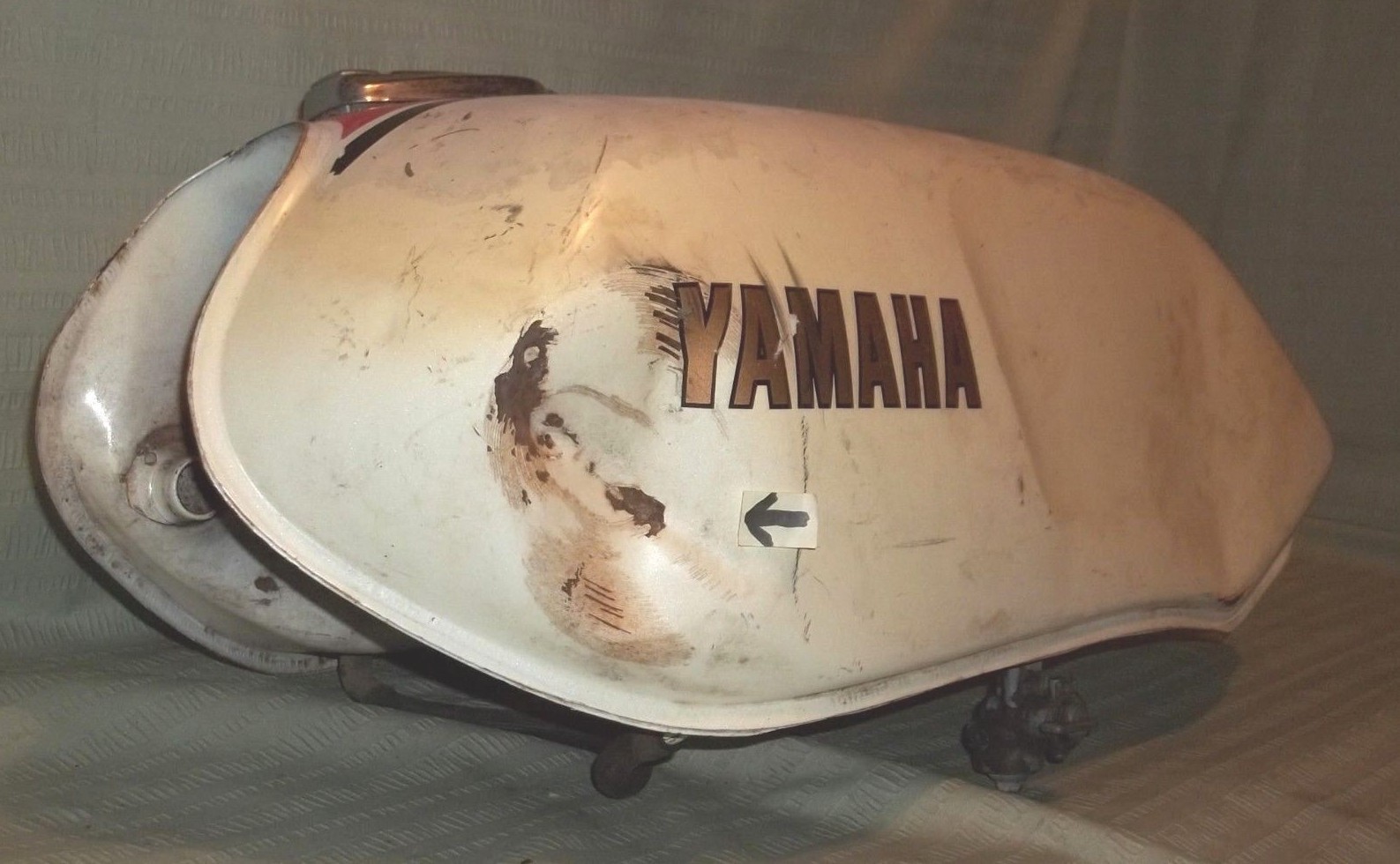 1979 Yamaha RD400 Daytona Special GAS TANK,FUEL TANK~P/N 2V0-24110-10 ...